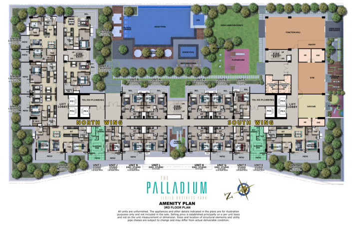 The Palladium - Floor and Unit Layouts - Iloilo City Condo