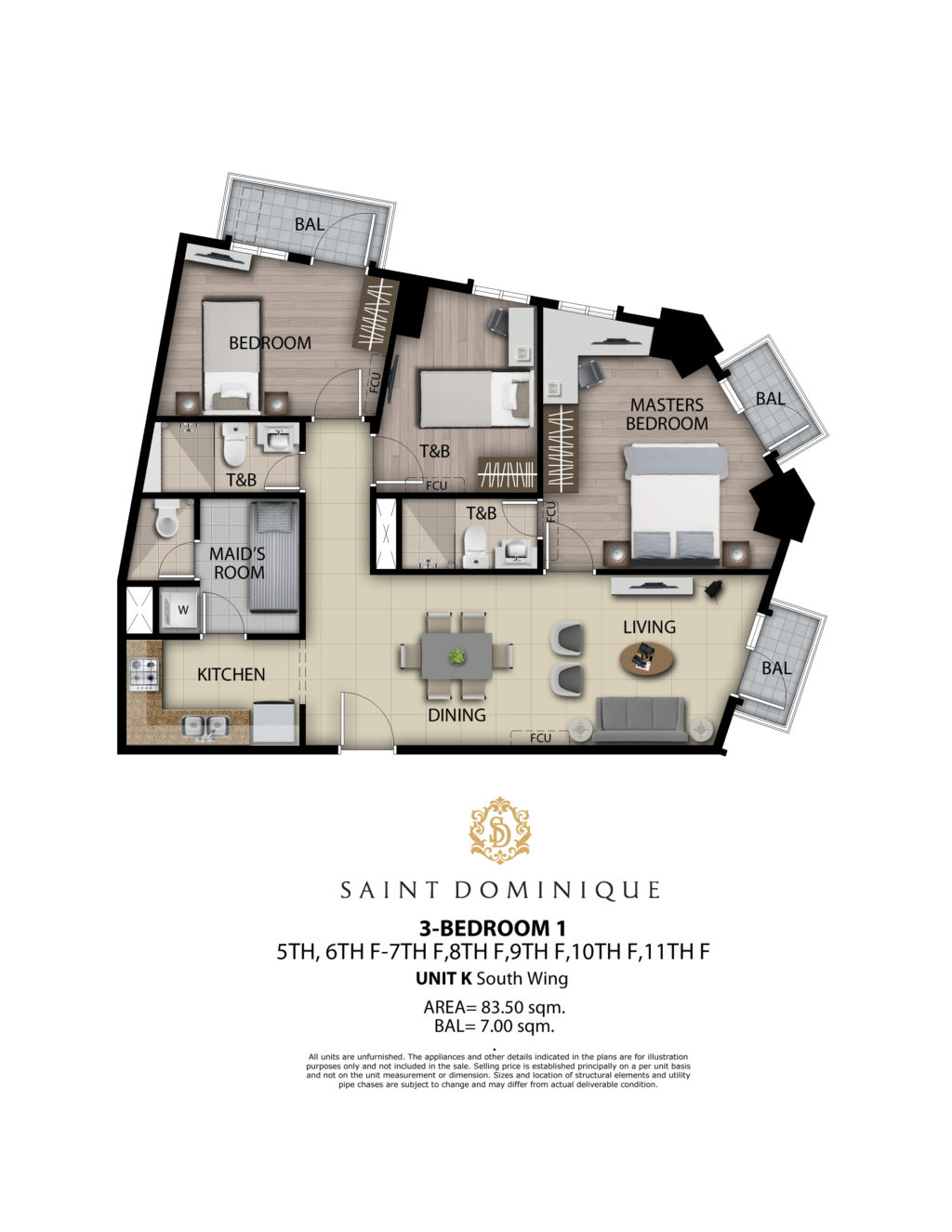3 Bedroom - Iloilo Condominiums